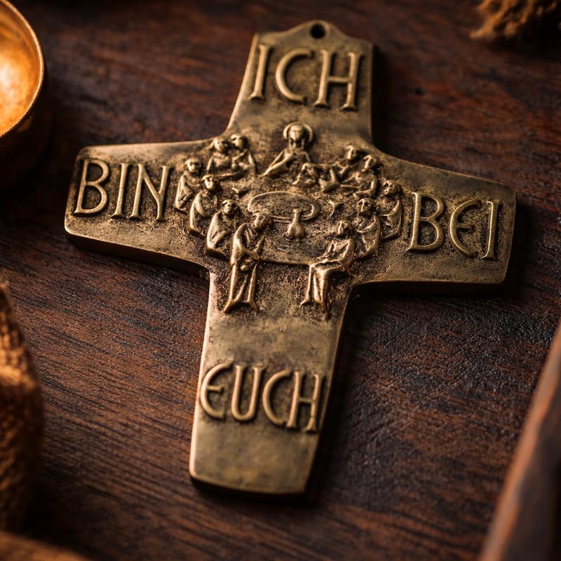 German Vintage Crucifix - Etsy