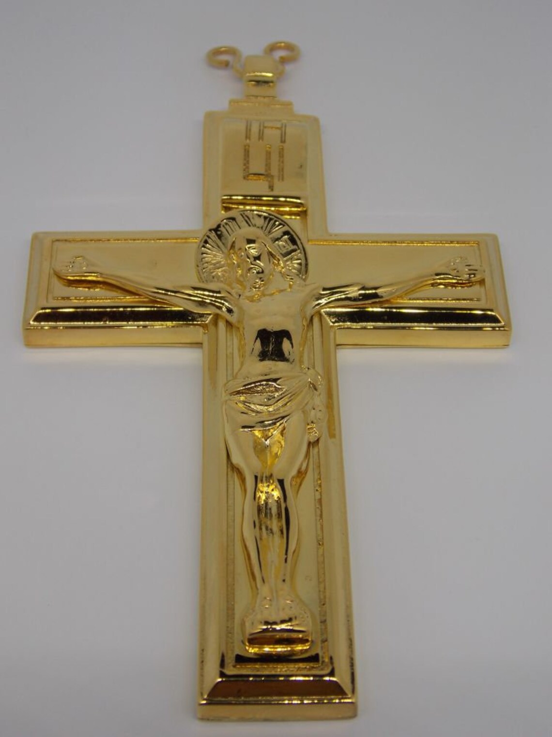 Pectoral Cross Russian Orthodox Gold Archpriest Cross Pendant Religious ...