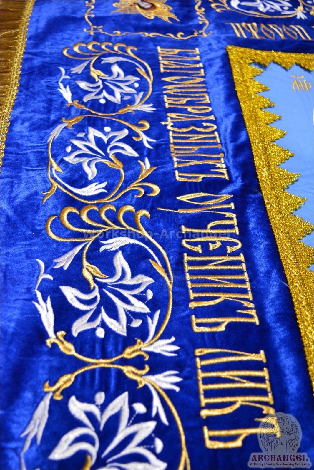 Epitaphios Cover. Fully-embroidered Orthodox Church Shroud of - Etsy
