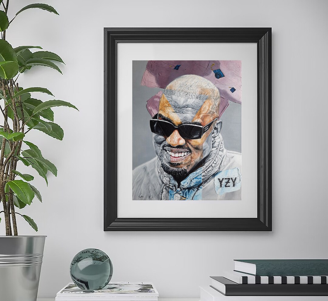 Original Art Print Kanye West Graduation Oil on Canvas - Etsy