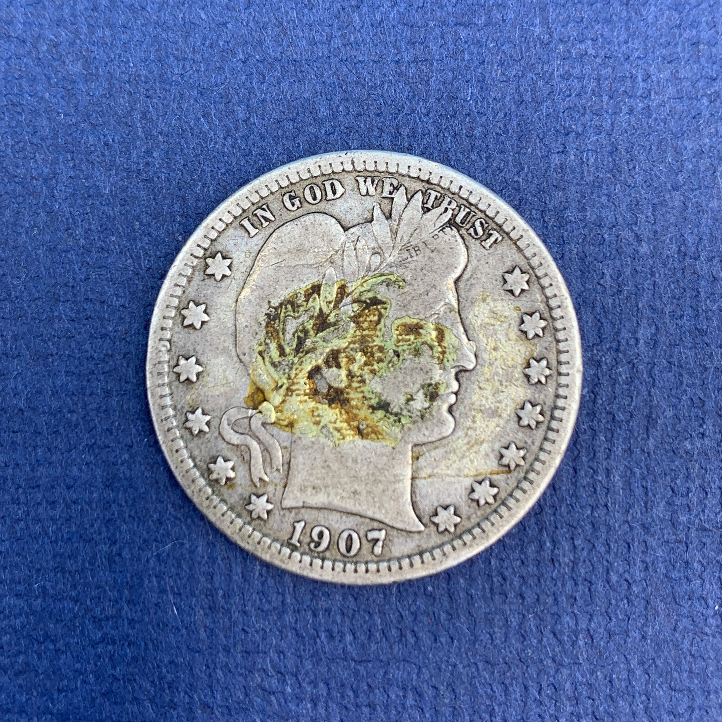 1907 US Quarter Barber/liberty Head - Etsy New Zealand