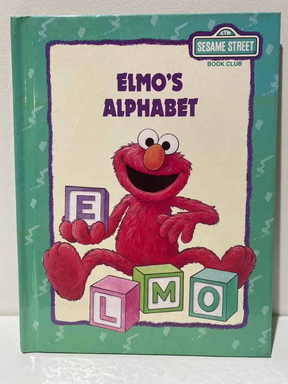 Sesame Street Book Club Elmos Alphabet | Etsy