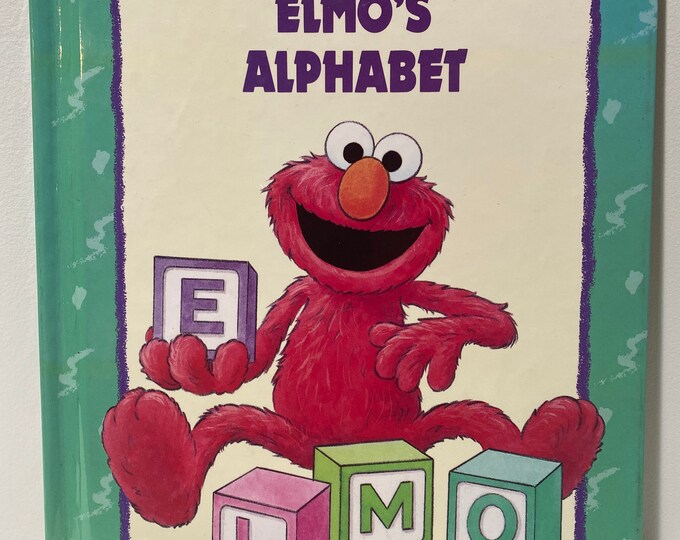 Sesame Street Book Club Elmos Alphabet - Etsy