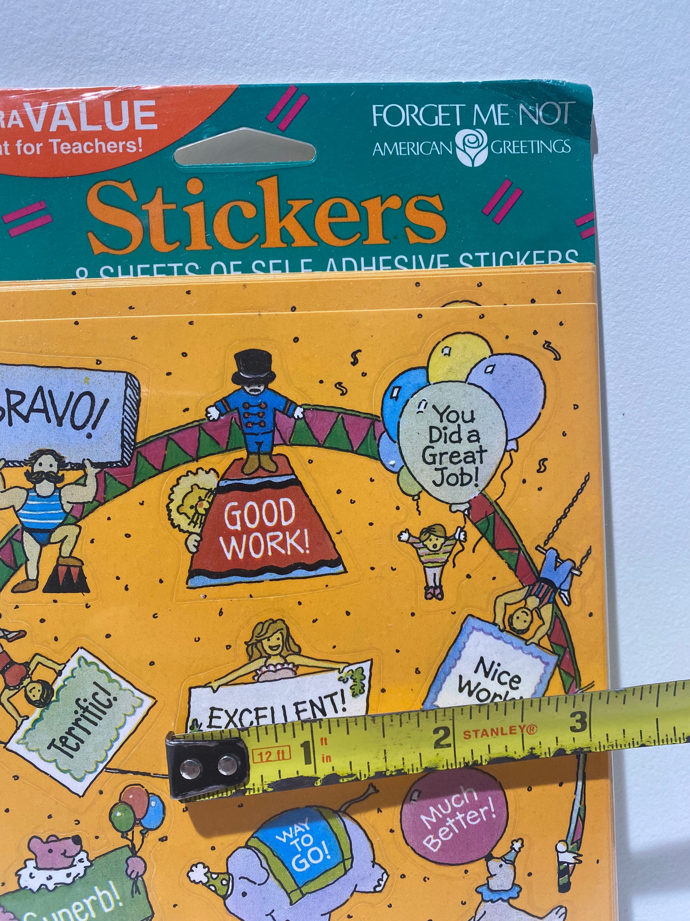 Teacher Grading Stickers American Greetings - Etsy