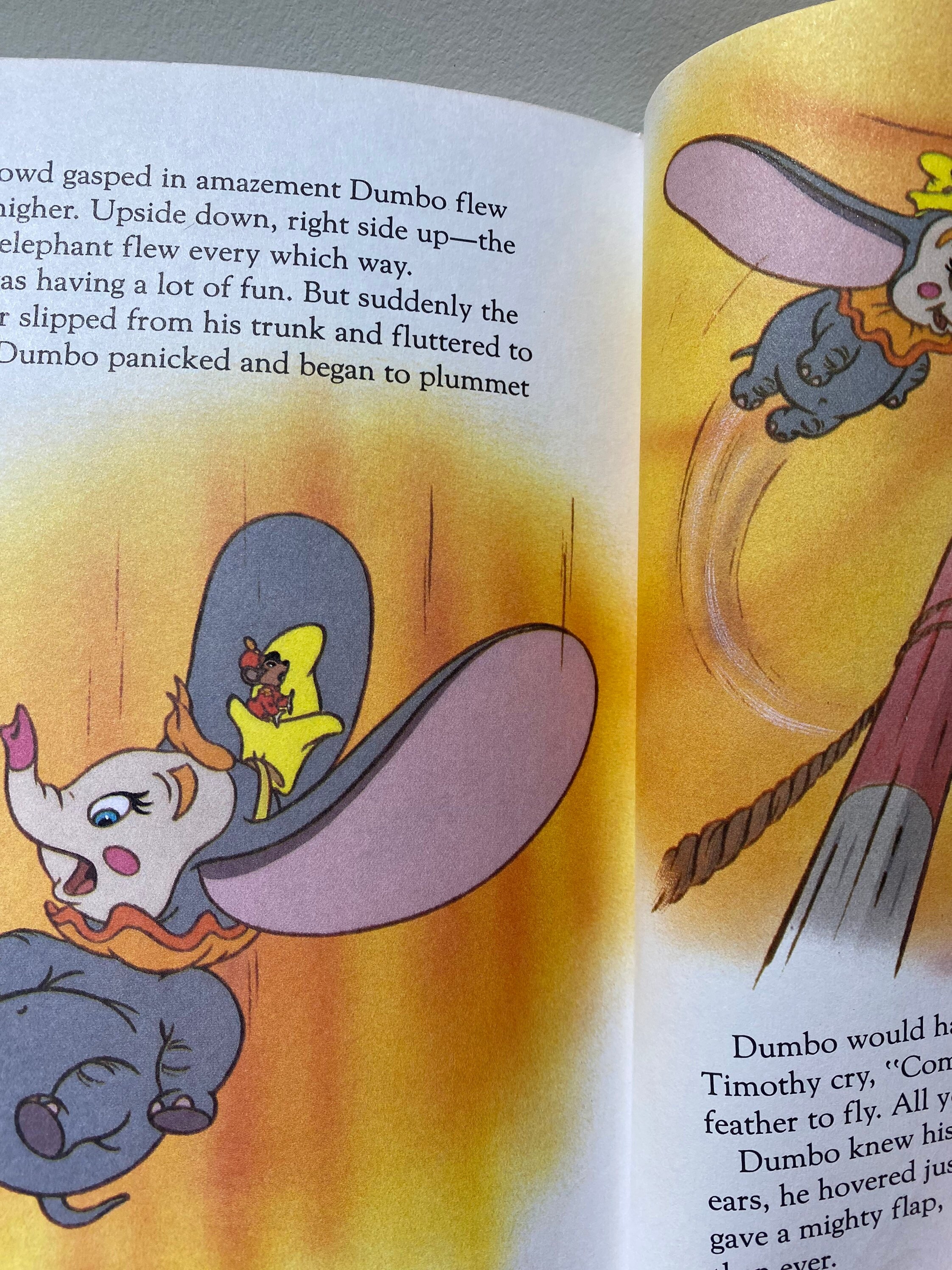 Disneys Dumbo Picture Story Book - Etsy