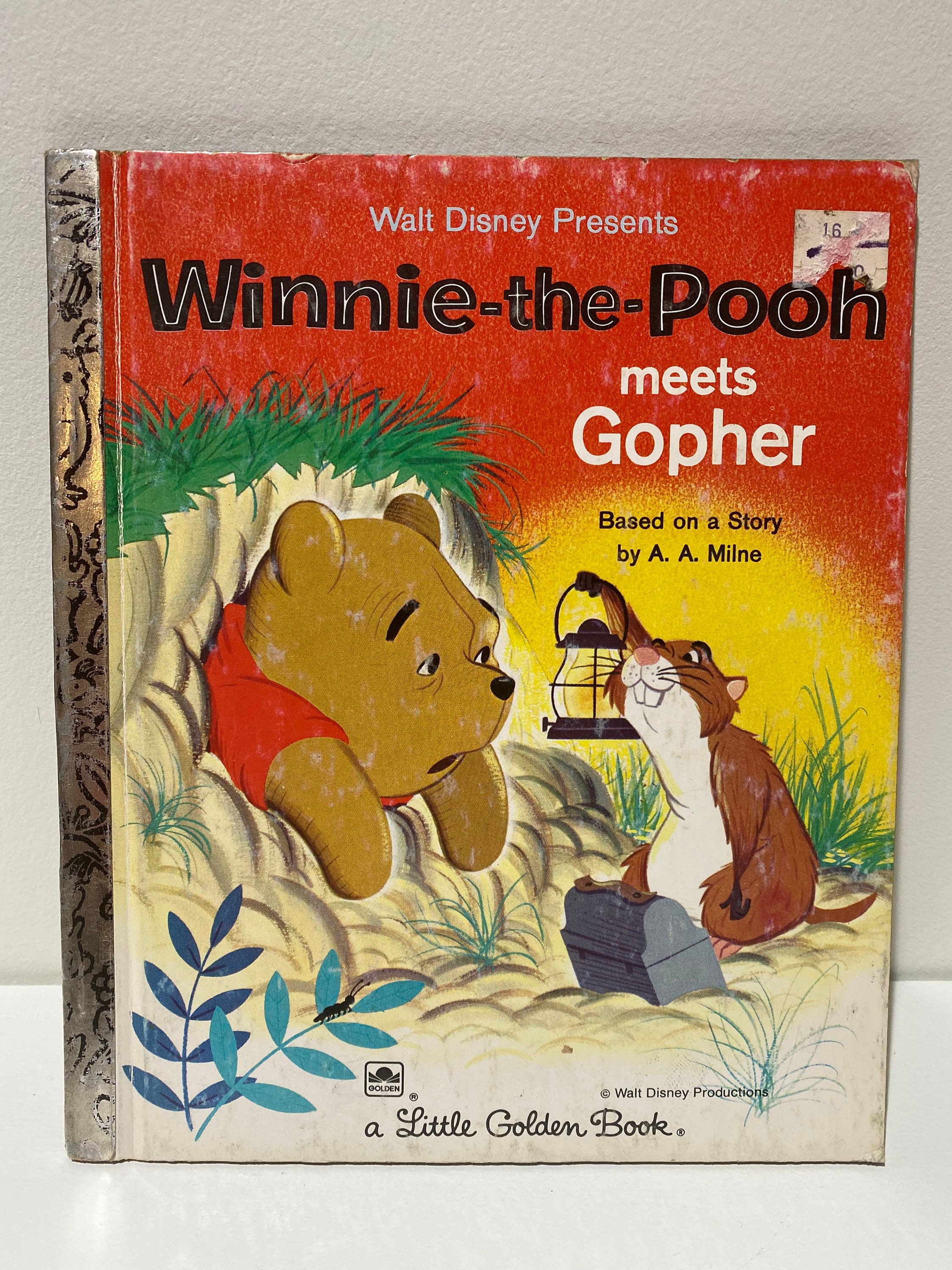Disneys Winnie the Pooh Meets Gopher - Etsy