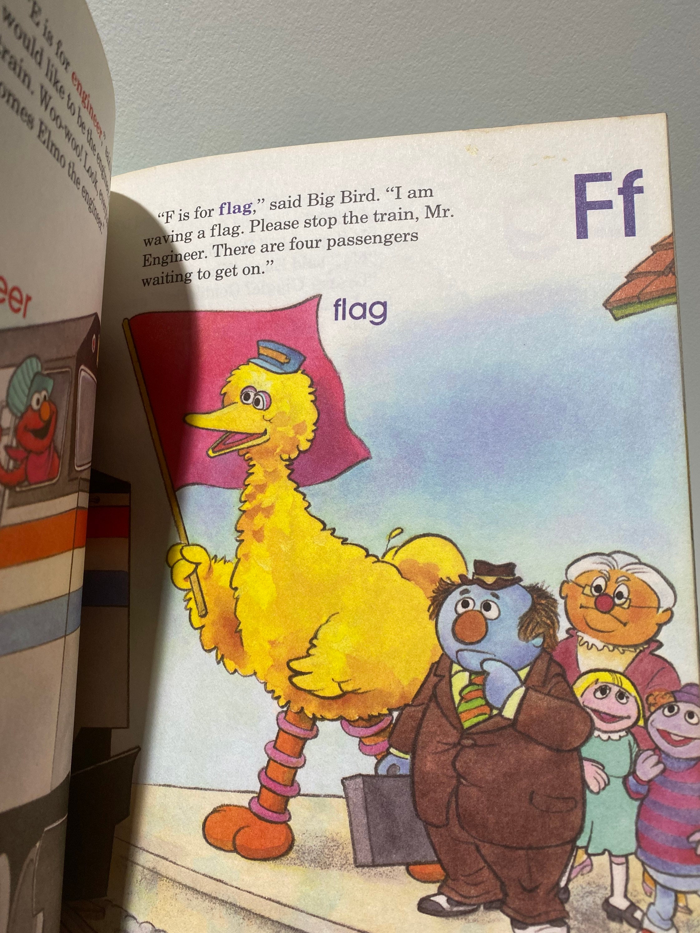 Sesame Street Book Club Elmos Alphabet - Etsy