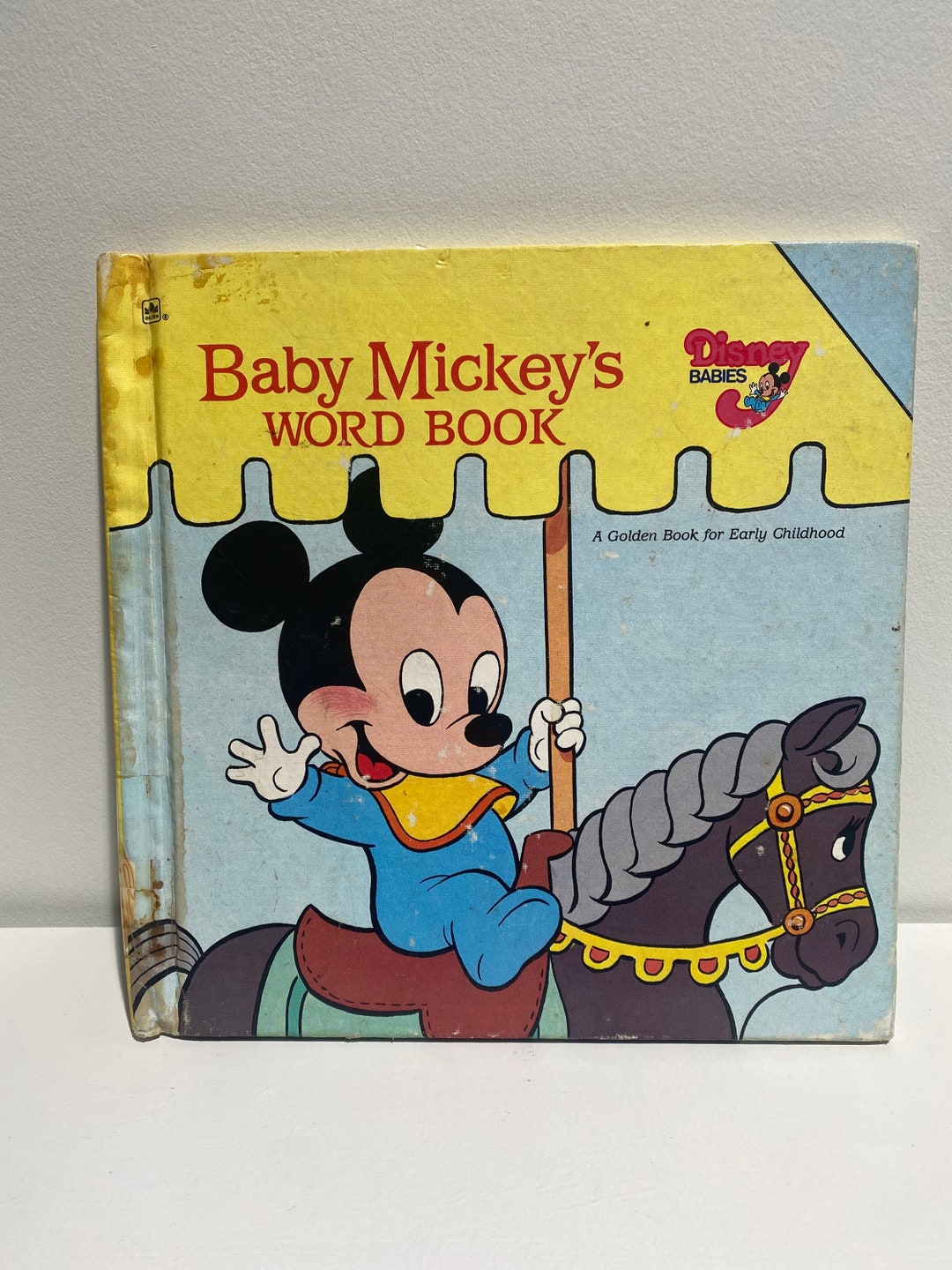 Baby Mickeys Word Book A Golden Book for Early Childhood - Etsy