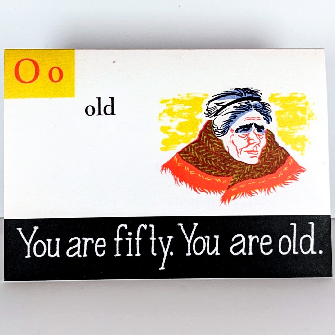 50th Birthday Card, You Are Old, Fifty - Etsy