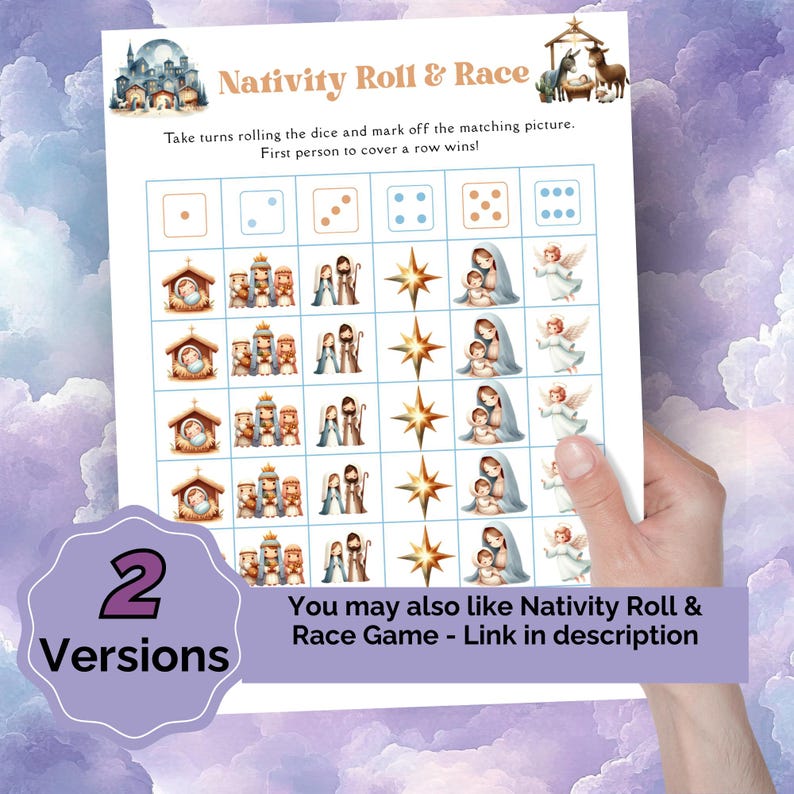 Fruit of the Spirit Roll & Race Game, Sunday School Bible Game ...