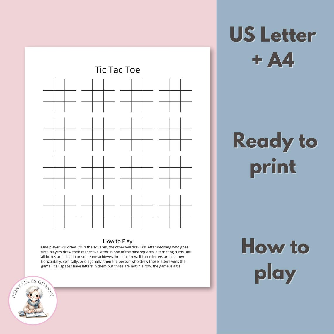 Pen and Paper Printable Games, 15 Printable Travel Games for Kids ...