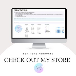 Notion Template, Weekly Planner Dashboard, Business or Personal Use ...