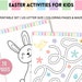 Easter Activities for Kids, Printables Pack, Coloring Pages, Mazes for ...