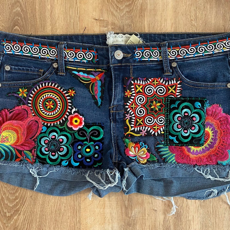 Embellished Shorts - Etsy