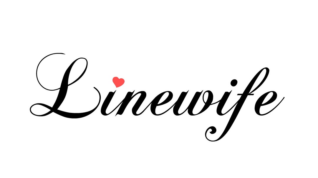 Linewife With Heart - Etsy