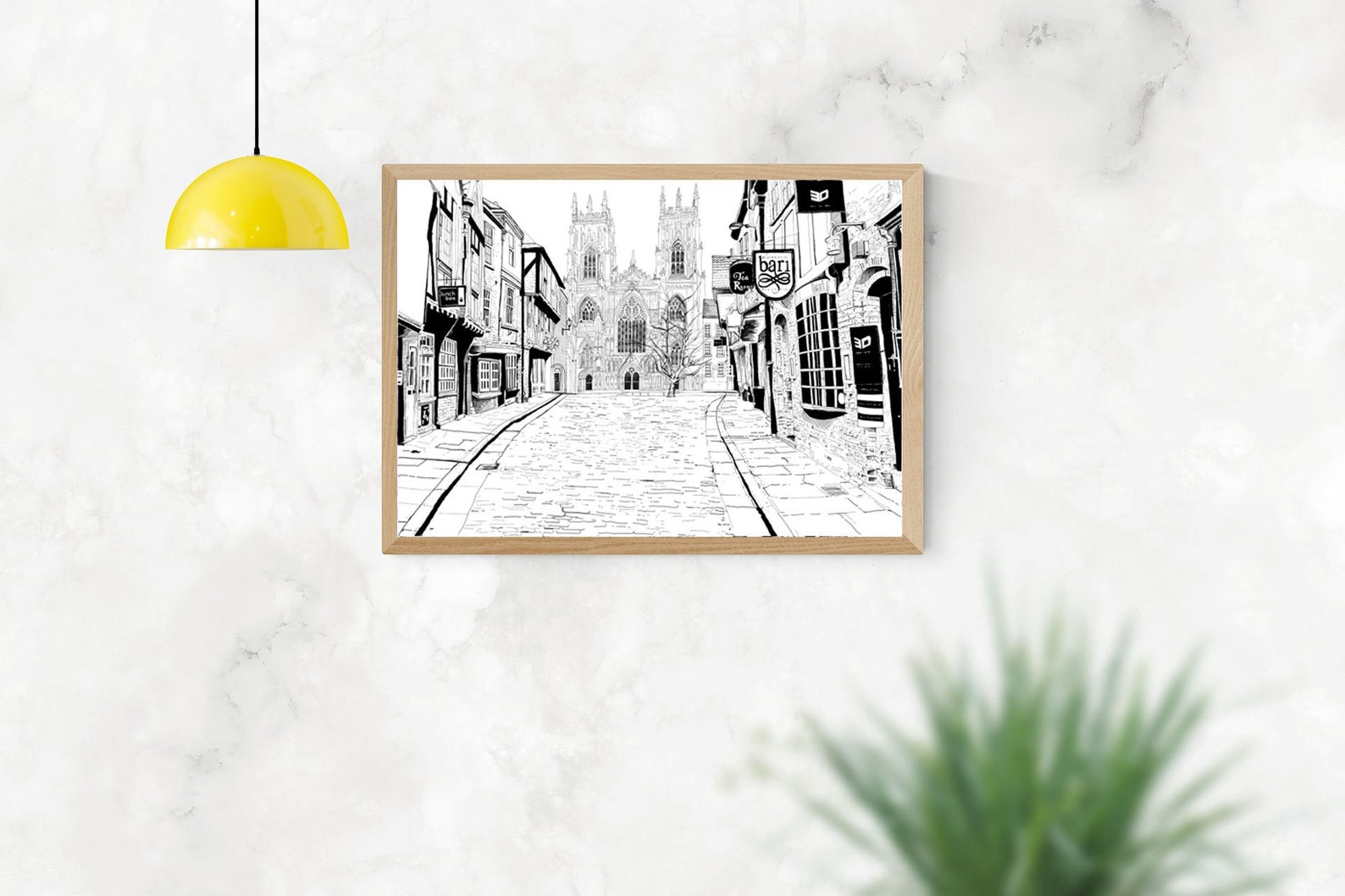 York City Original Illustrated Wall Map Hand Drawn Art Print - Etsy UK