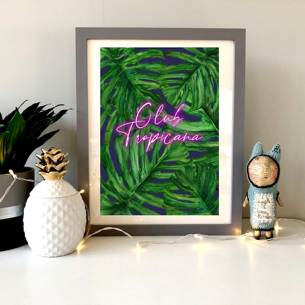 Tropicana Wall Art - Etsy