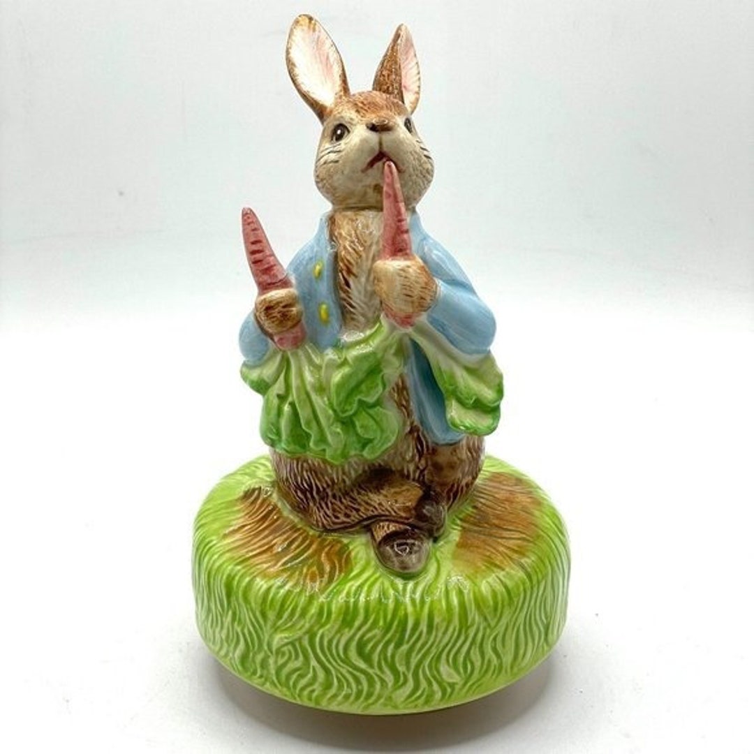 Schmidt Vintage Beatrix Potter Peter Rabbit 1997 It's a Small World ...