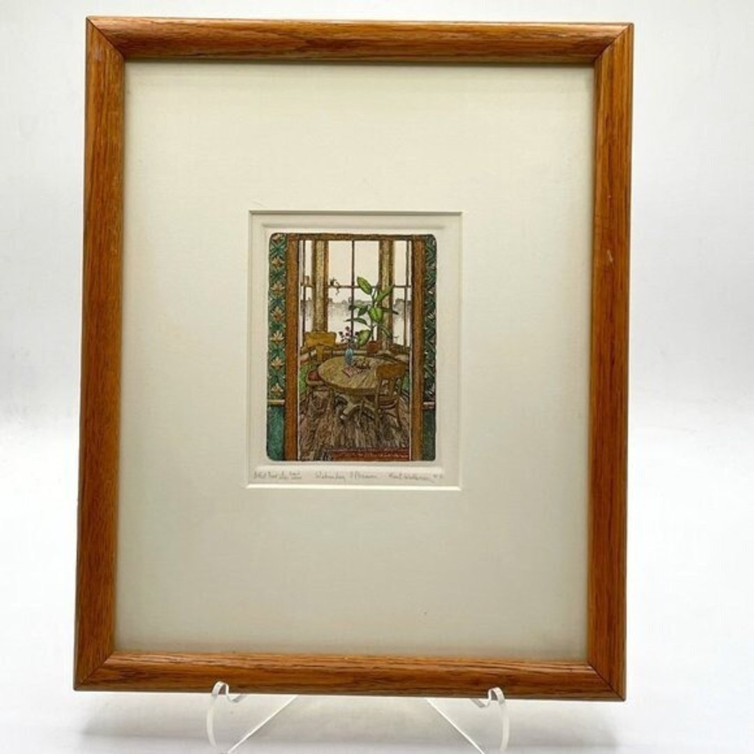 Susan Hunt-wulkowicz Artist Proof Signed Hand Colored Wednesday ...