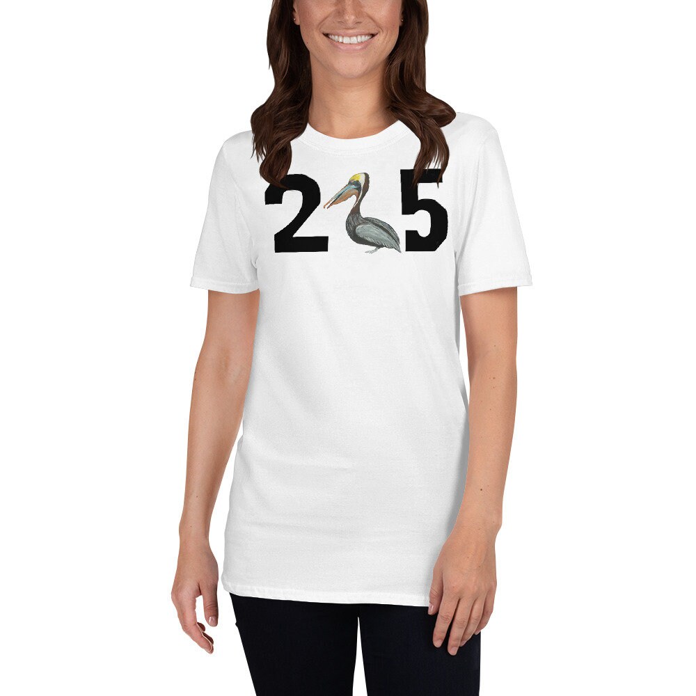 Unisex Louisiana 225 Area Code Tshirt With Hand Painted - Etsy