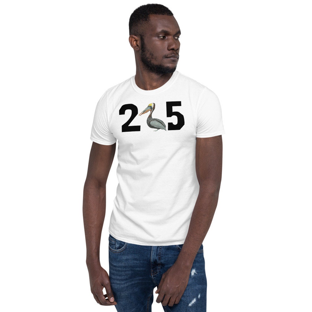 Unisex Louisiana 225 Area Code Tshirt With Hand Painted, Digital Print ...