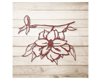 Magnolia Metal Sign - Etsy