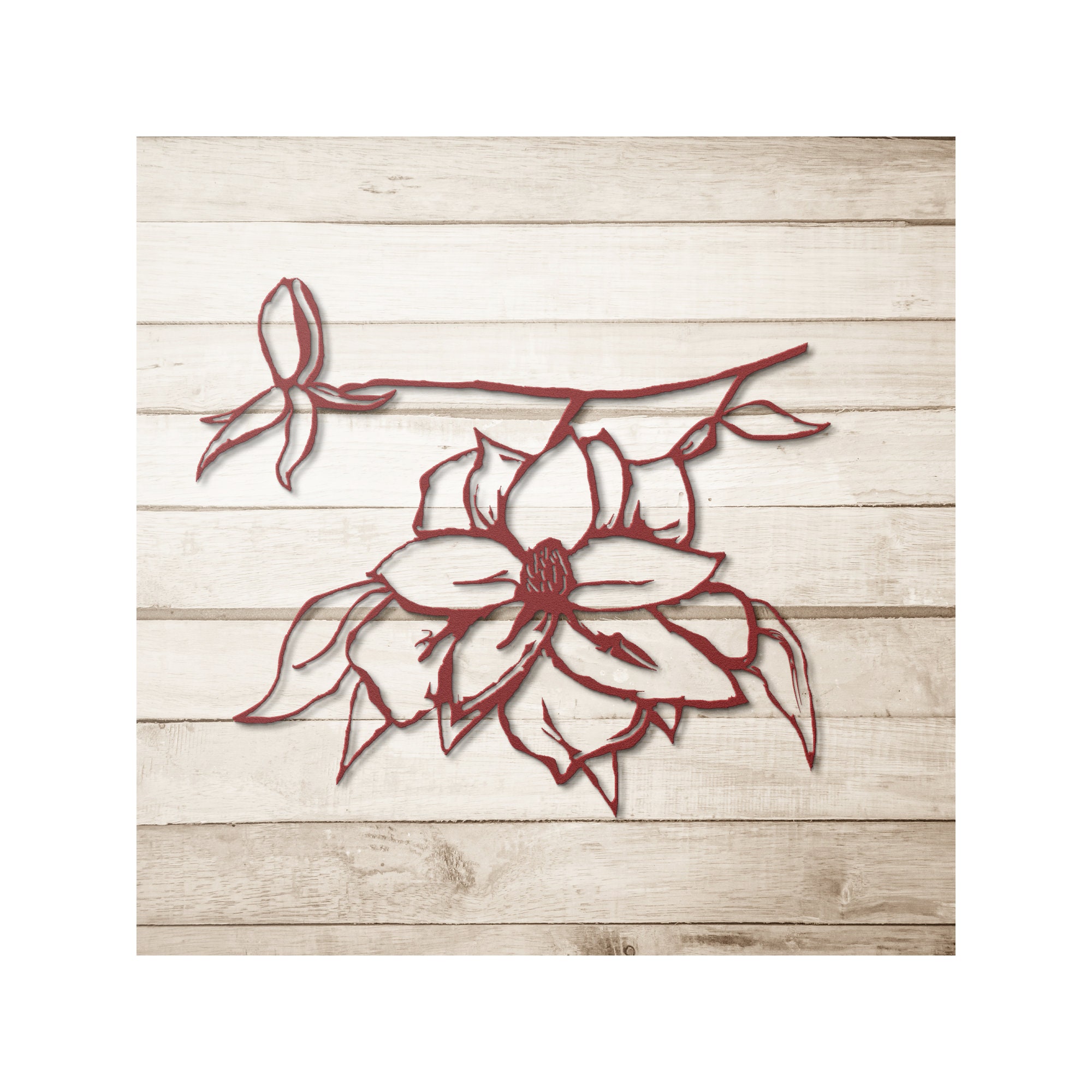 Steel Magnolia, Metal Magnolia Sign, MAGNOLIA Home Décor, Sign ...