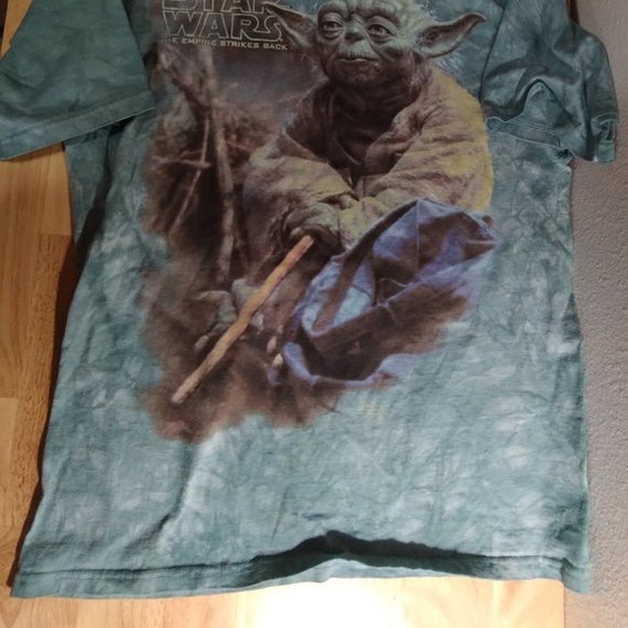 Vintage Liquid Blue Yoda Star Wars Empire Strikes Bac… - Gem