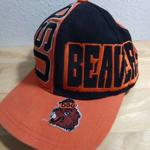 Deadstock Vintage Oregon State Beavers Pac-10 Champions Snap Back Hat ...