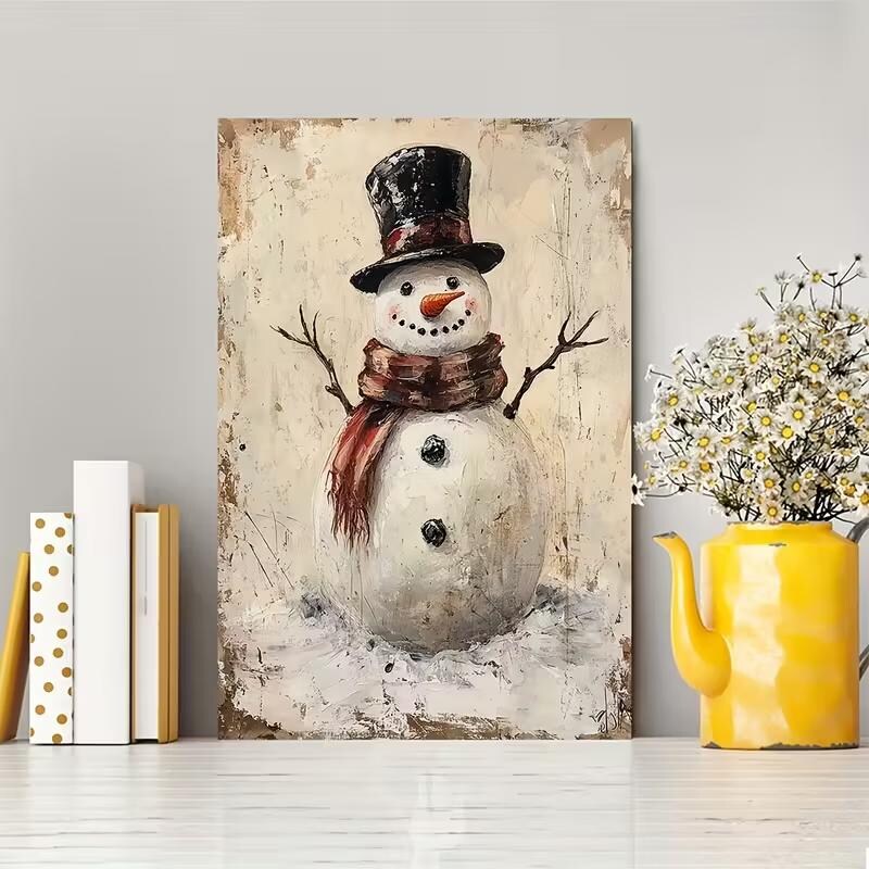 Rustic Snowman - Etsy
