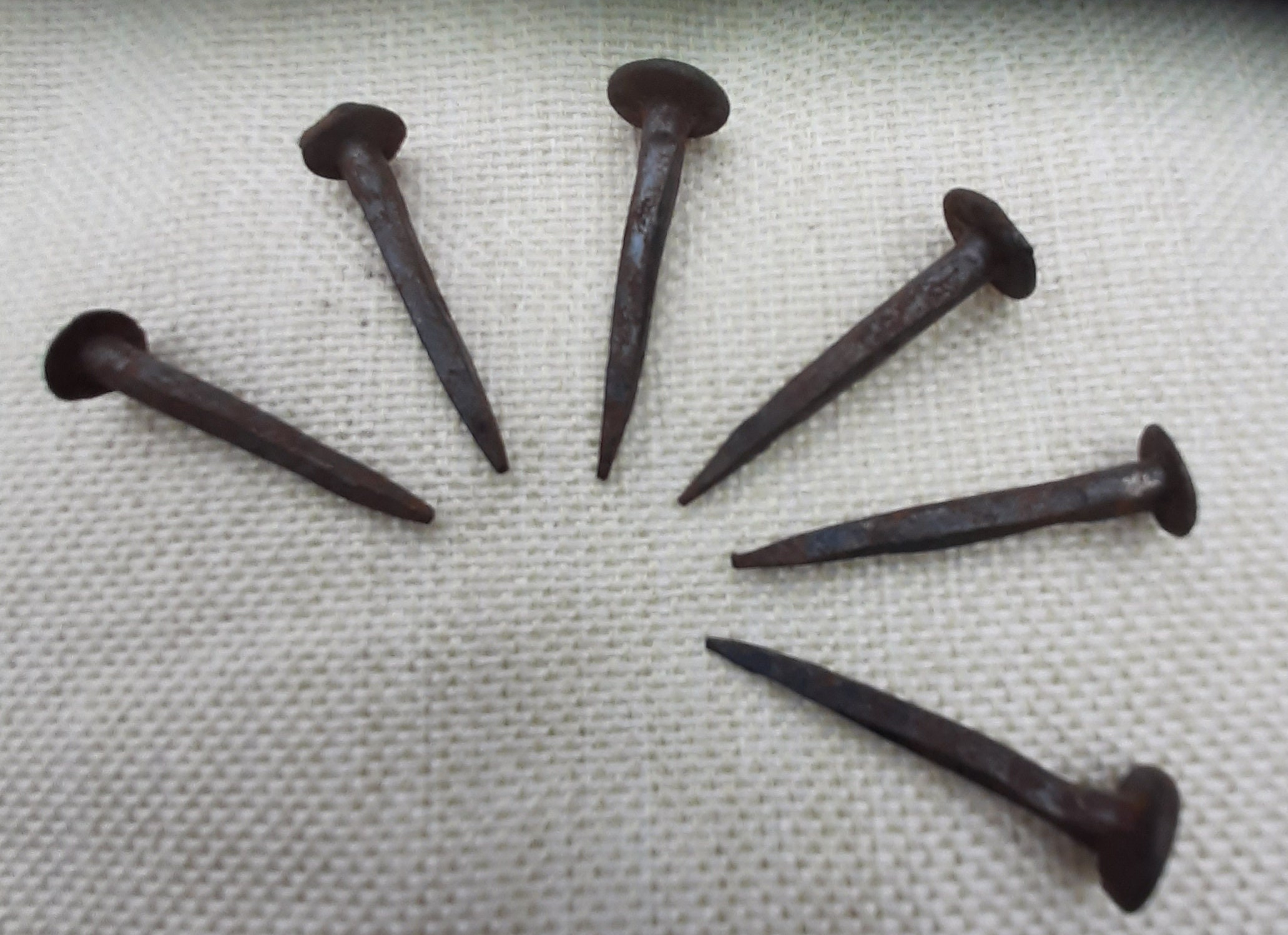 Vintage Hand Forged Nails - Etsy UK