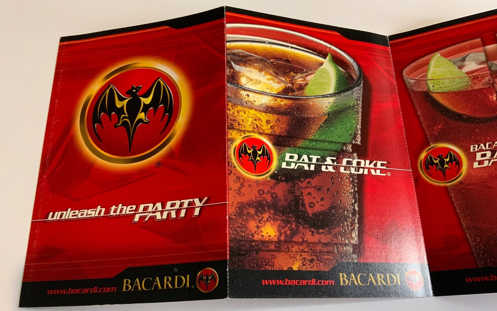 Vintage 2002 Bacardi Rum Recipe Booklet Post Card 4 X 6 Cocktail ...