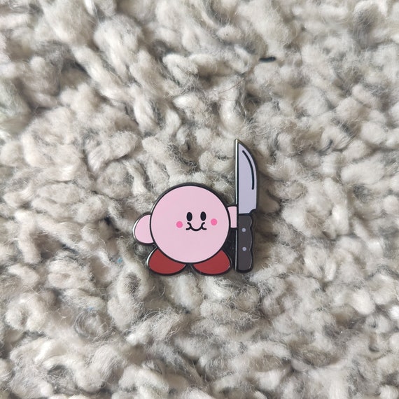 Kirby Enamel Pin Shaped Like a Friend | Etsy