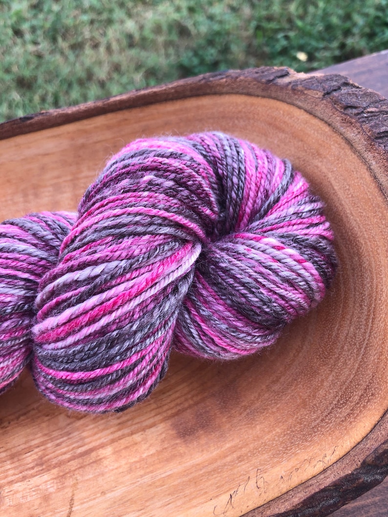 Handspun Merino Bamboo Nylon Blend Yarn DK Weight | Etsy