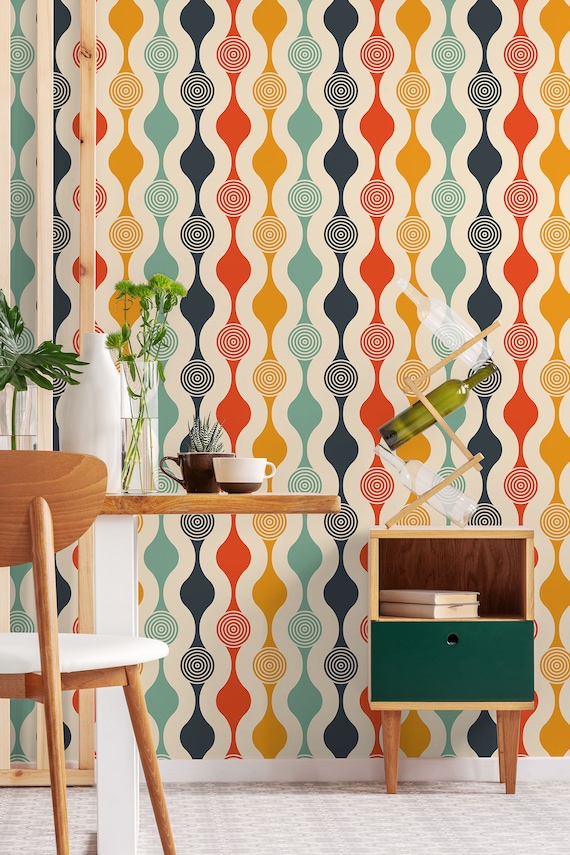 Quirky Vintage Wallpaper