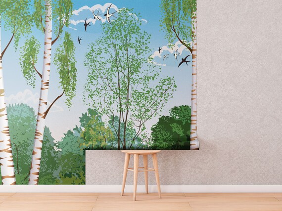 Abstract Park Wallpaper