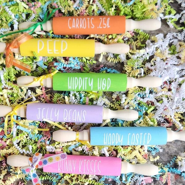 Easter Mini Rolling Pins - Etsy