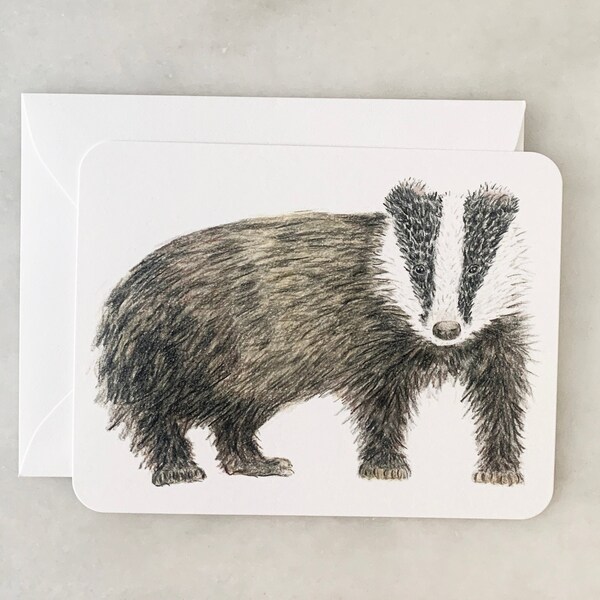 Badger Art - Etsy
