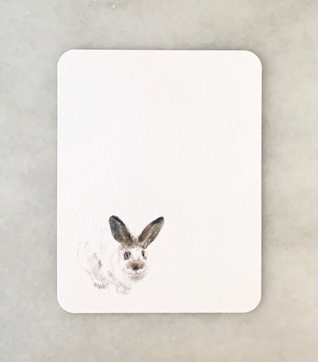 Bunny Card - Etsy