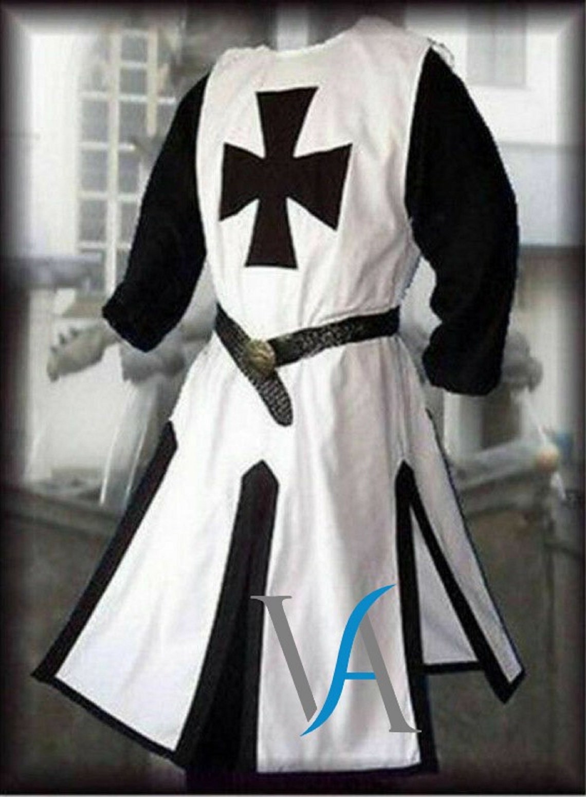 Medieval Templar Knight Crusader Surcoat Tunic Reenactment | Etsy