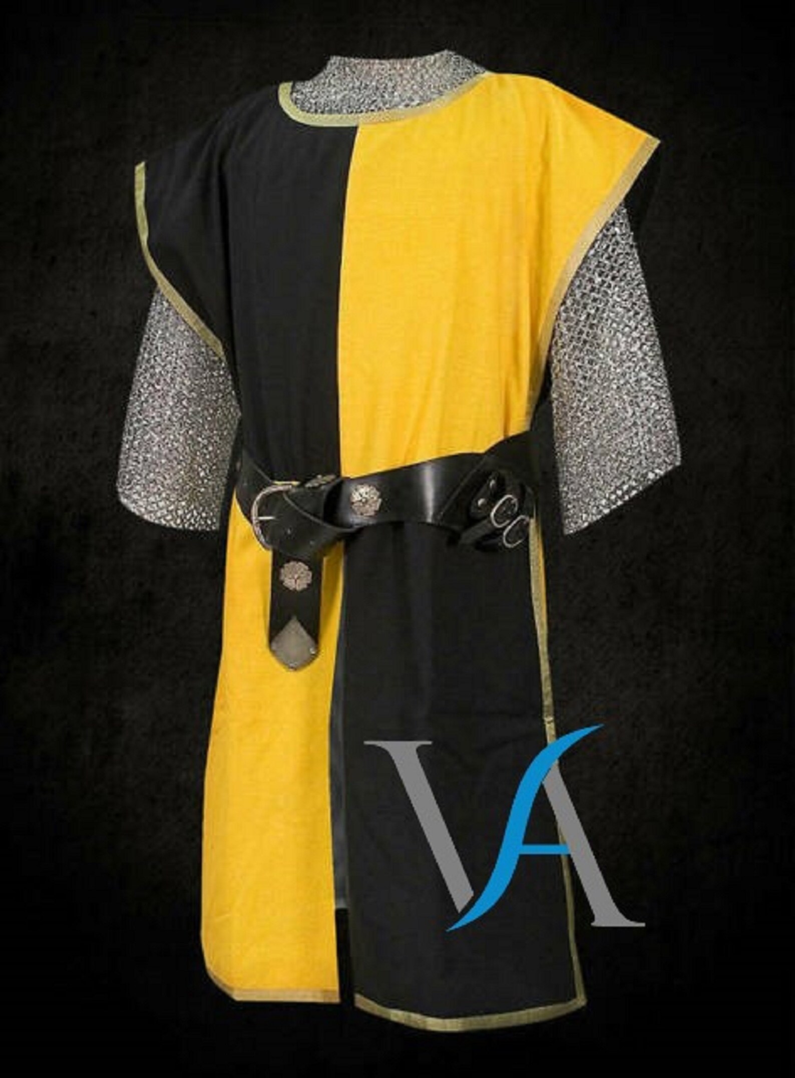 Halloween Costume MEDIEVAL KNIGHT Tunic Surcoat Crusader | Etsy