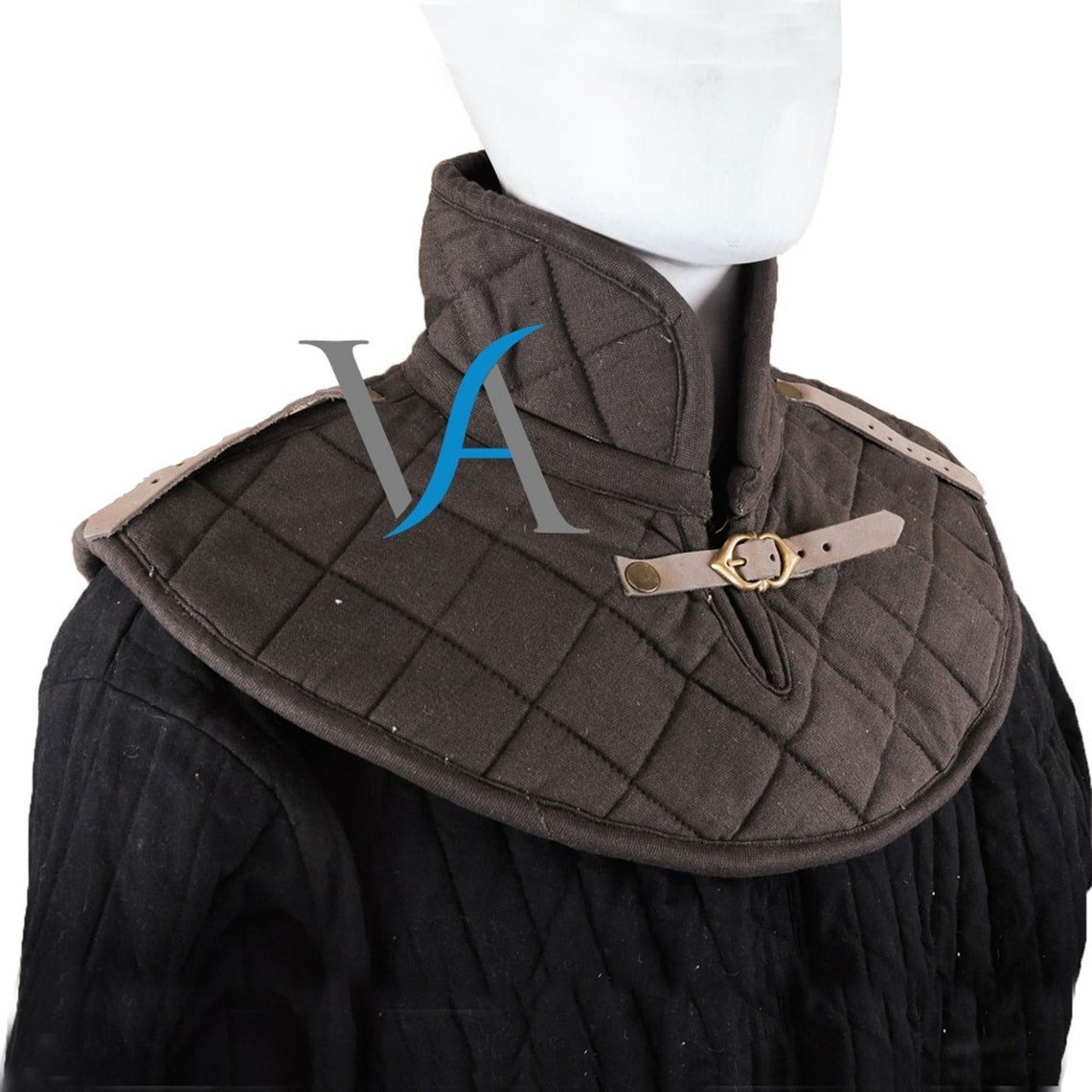 Medieval Cotton Padded Collar Neck Protector For SCA LARP | Etsy