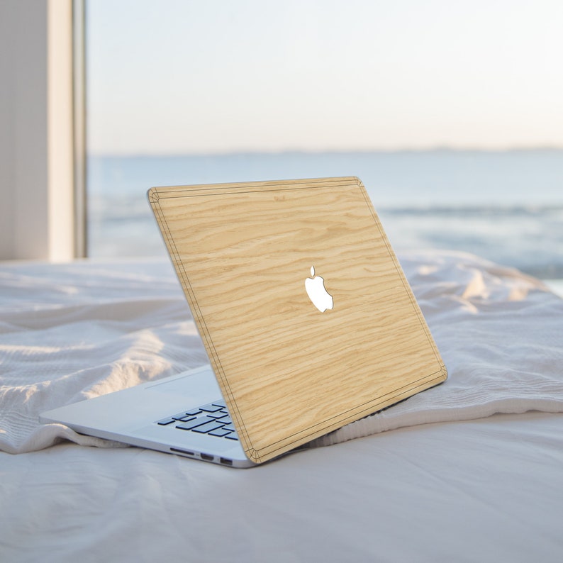 PLANKED OAK NATURAL Wood Cover Decal Stiker Macbook Pro 13 Air | Etsy