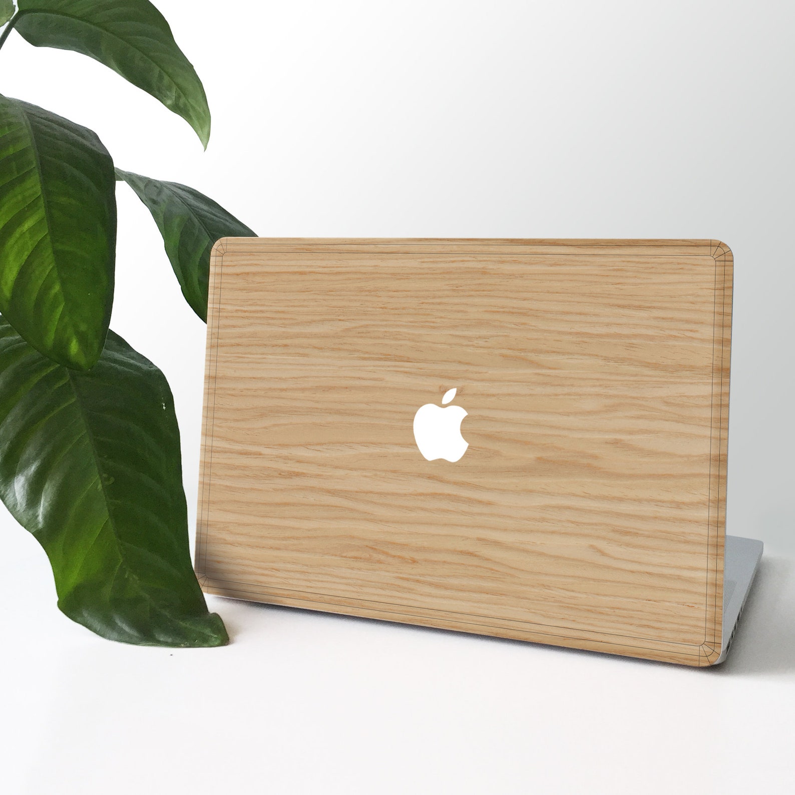 PLANKED OAK NATURAL Wood Cover Decal Stiker Macbook Pro 13 Air | Etsy