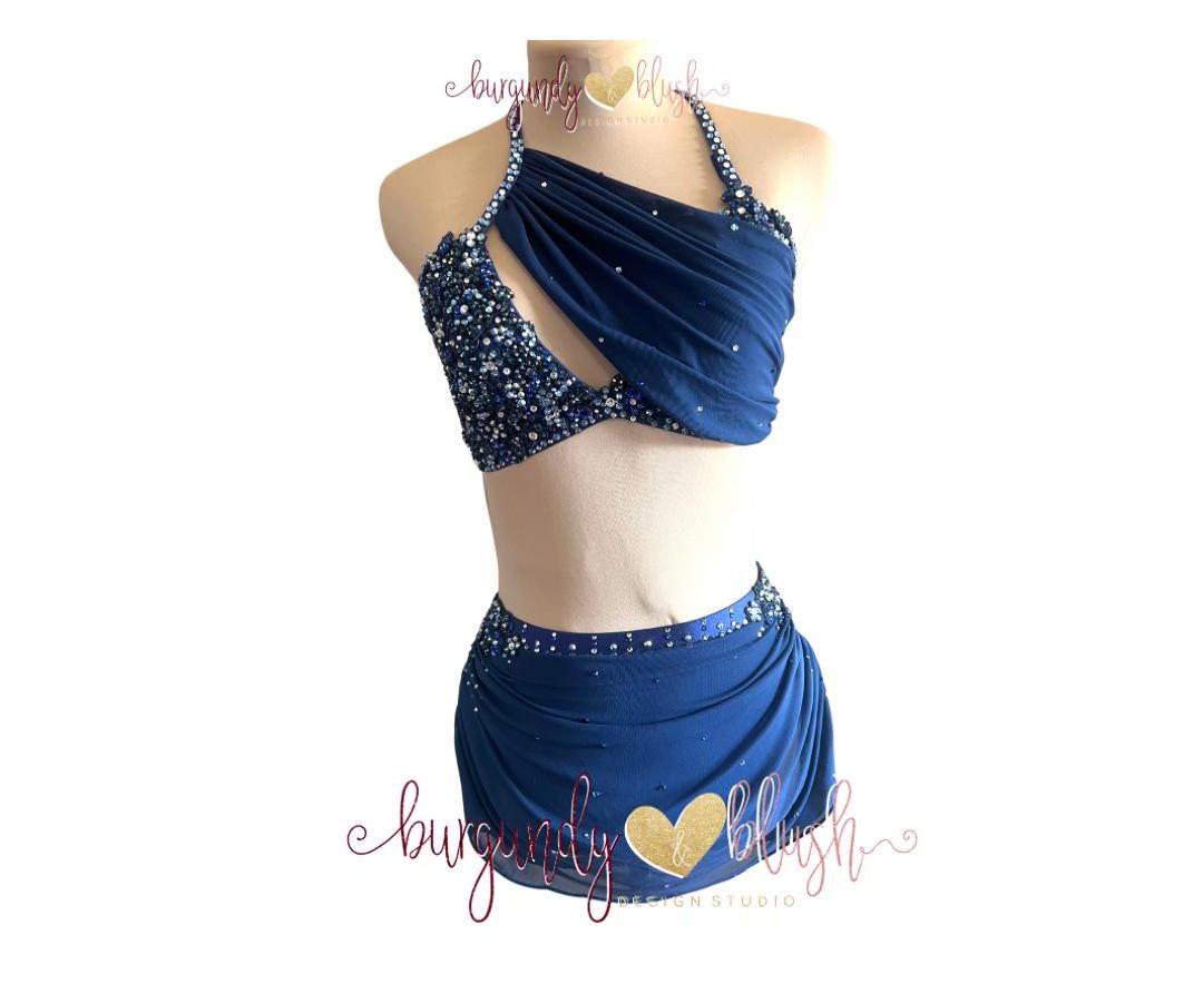 MADE TO ORDER- Lyrical/ Contemporary Dance Costume, Custom Solo Costume ...