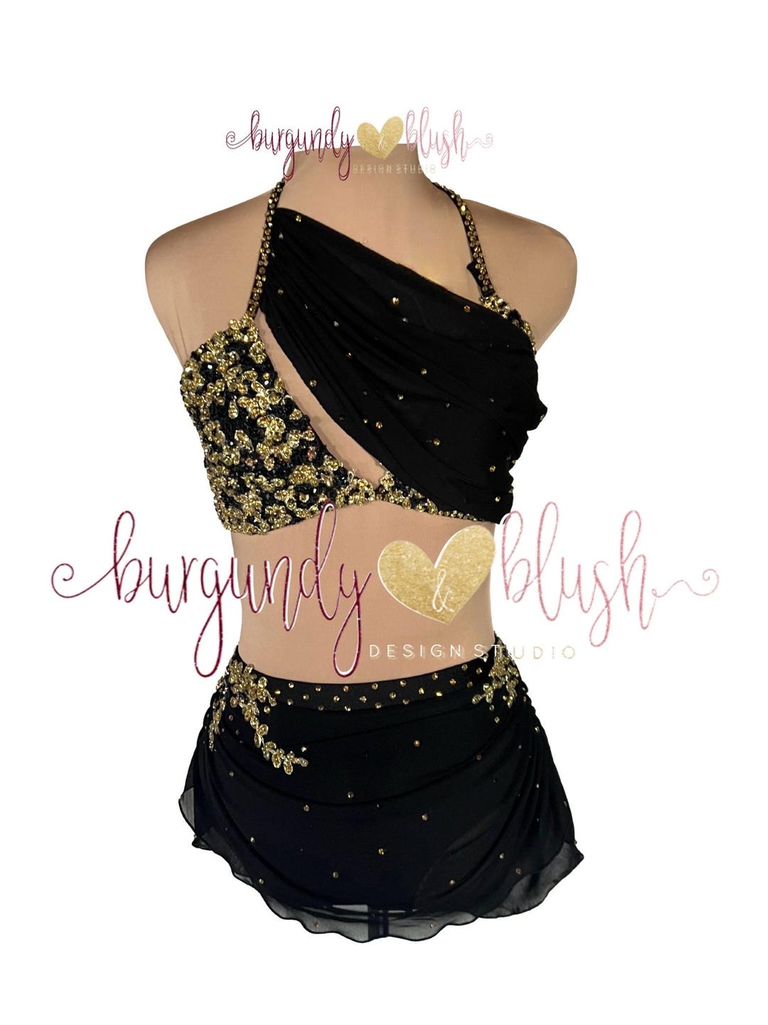 MADE TO ORDER- Lyrical/ Contemporary Dance Costume, Custom Solo Costume ...