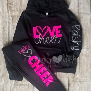 Cheer Sweatshirt and or Sweatpants, Personalized Sweatshirt and or ...