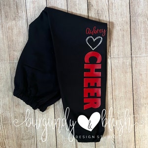 Cheer Sweatshirt and or Sweatpants, Personalized Sweatshirt and or ...
