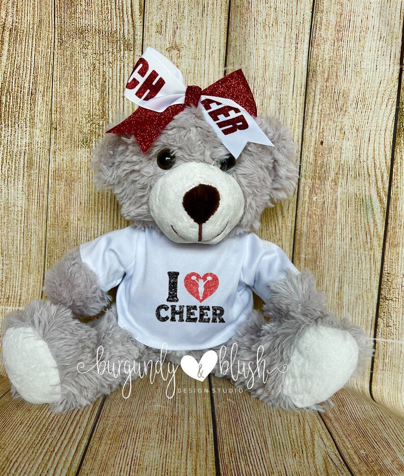 Cheer Teddy Bear 13 Inch Teddy Bear Cheer Gift - Etsy