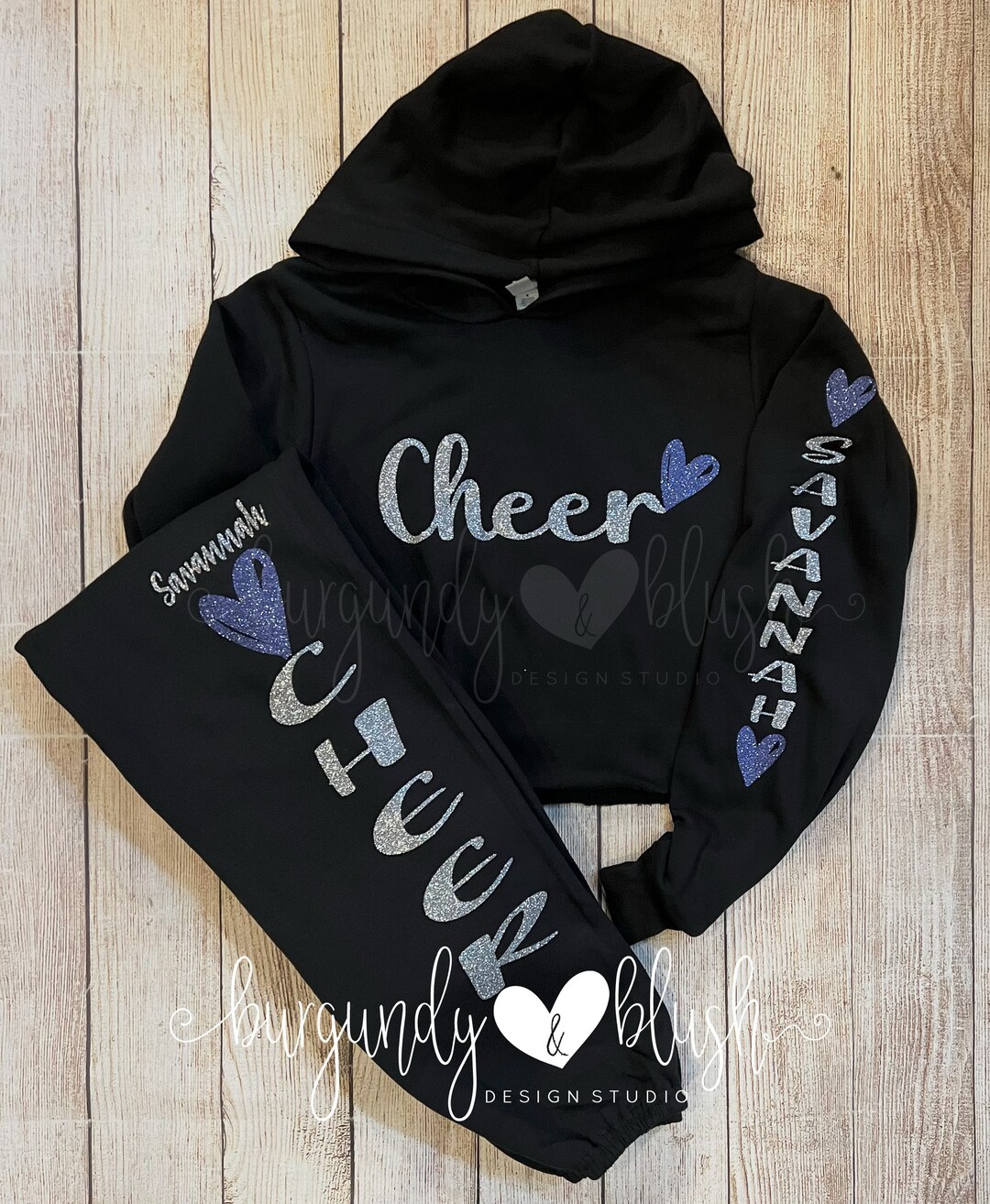 Cheer Sweatshirt and or Sweatpants, Personalized Sweatshirt and or ...